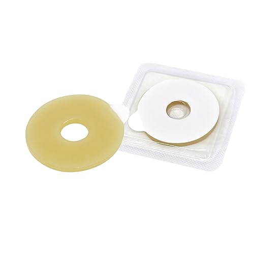 20pcs Ostomy Barrier Rings 2mm Thick, Sting-Free No-Leaking Ostomy ...