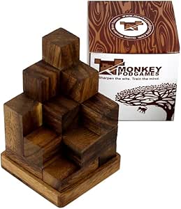 Amazon.com: Monkey Pod Games - Soma Cube - Including Booklet of ...