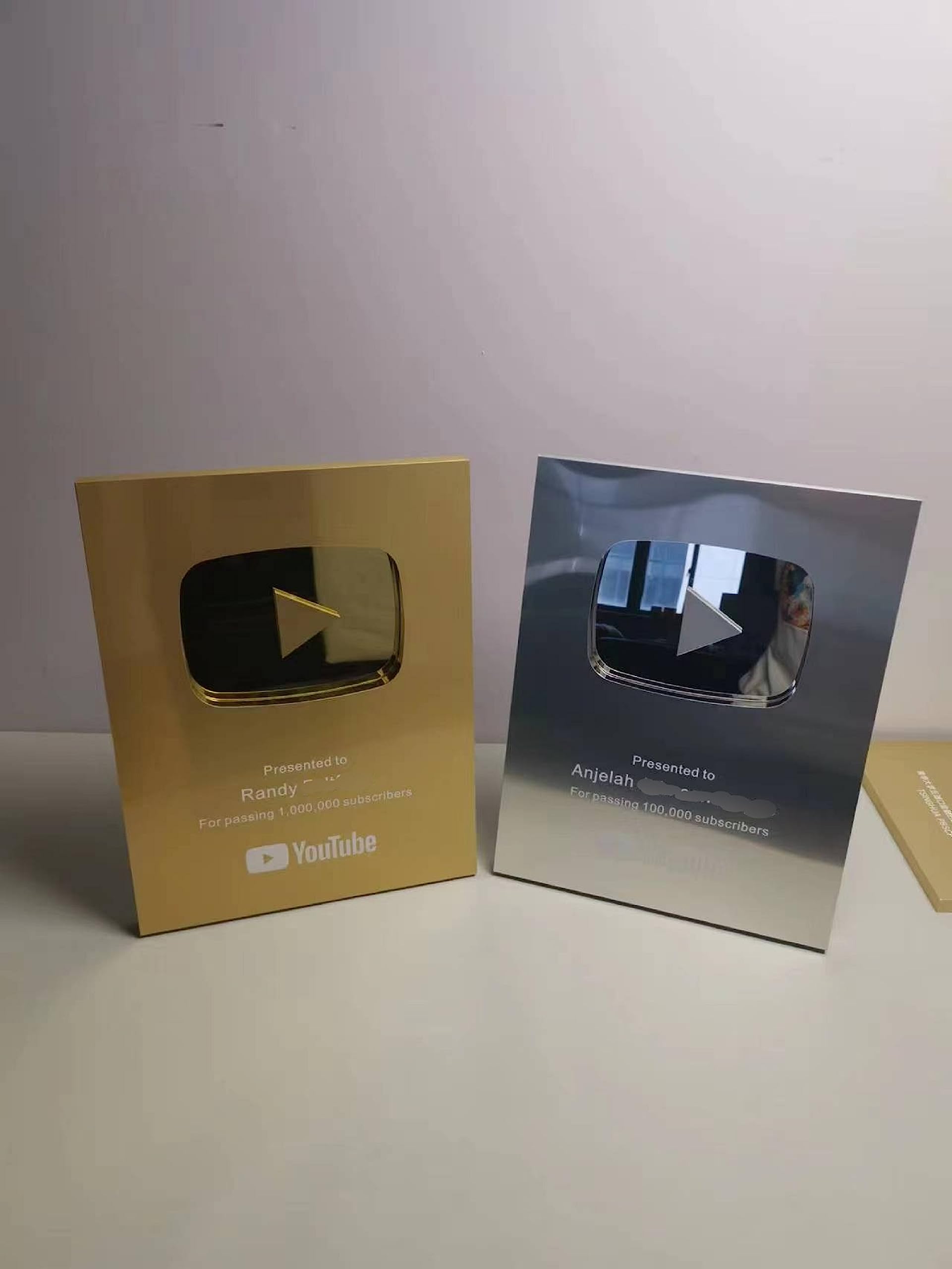 Mua YouTube Creator Awards for Subscriber Milestone Play Button 31CM ...