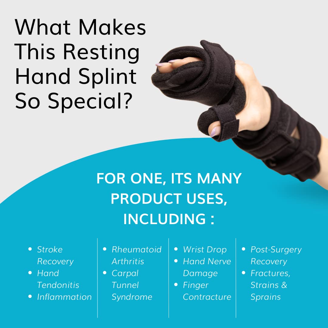 Mua BraceAbility Soft Resting Hand Splint - Stroke Brace Right or Left ...