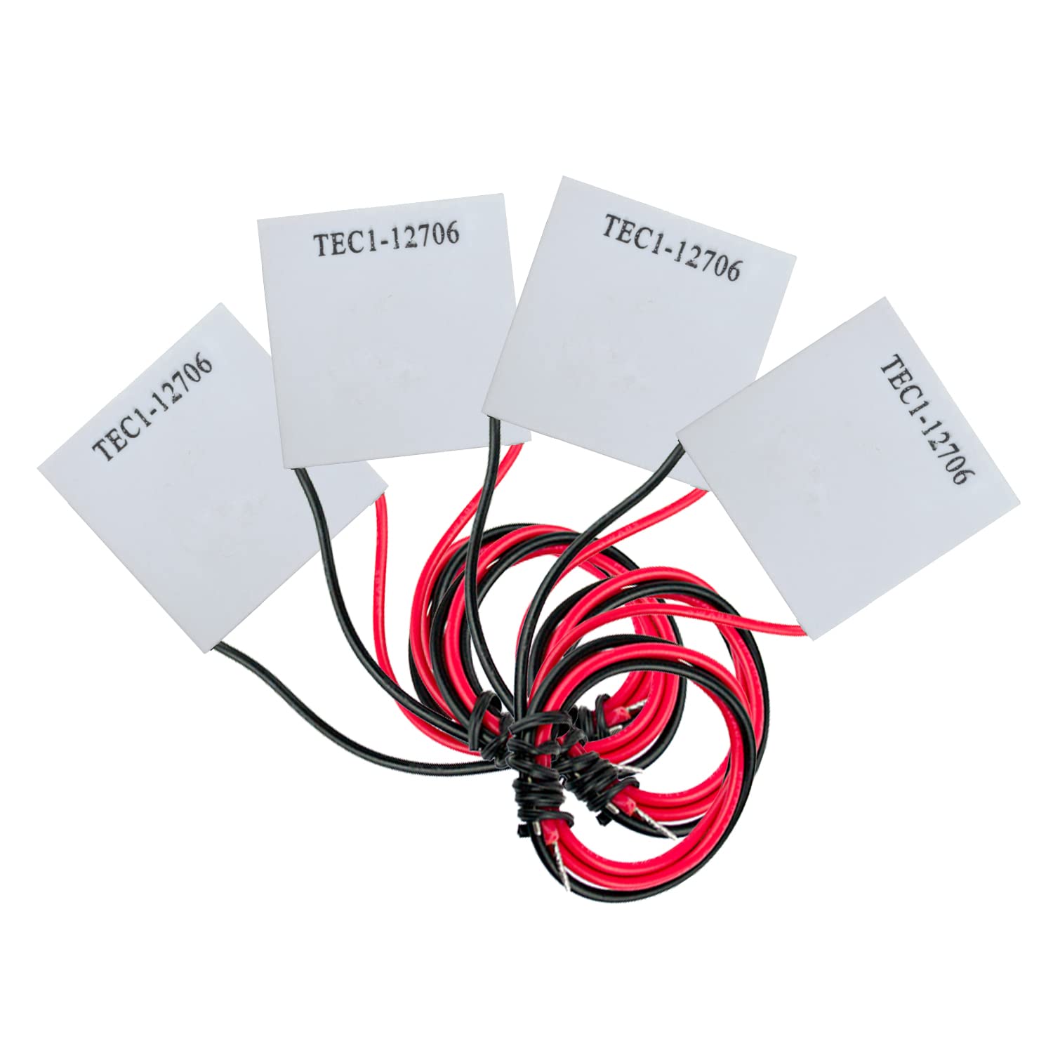 TEC1-12706 12V 6A 40X40MM Heatsink Thermoelectric Cooler Peltier Plate ...