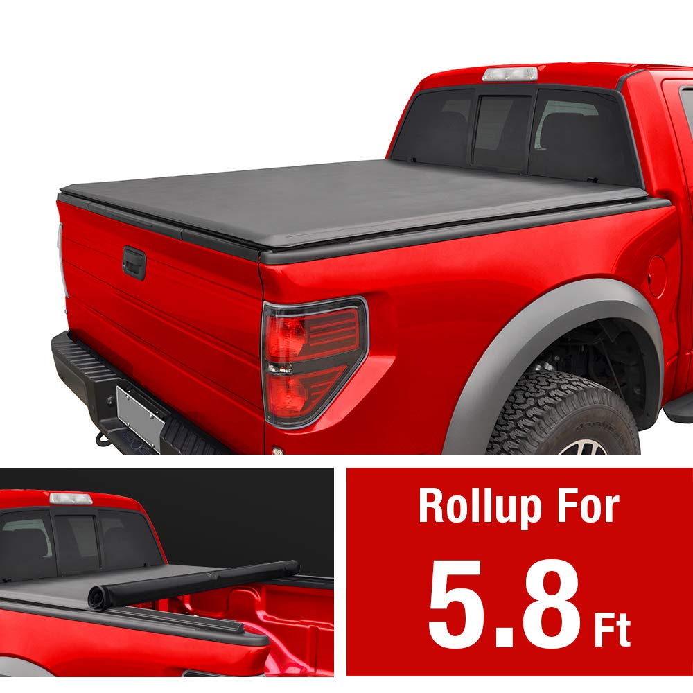 MAXMATE Soft Roll Up Truck Bed Tonneau Cover for 2019-2020 Chevy ...
