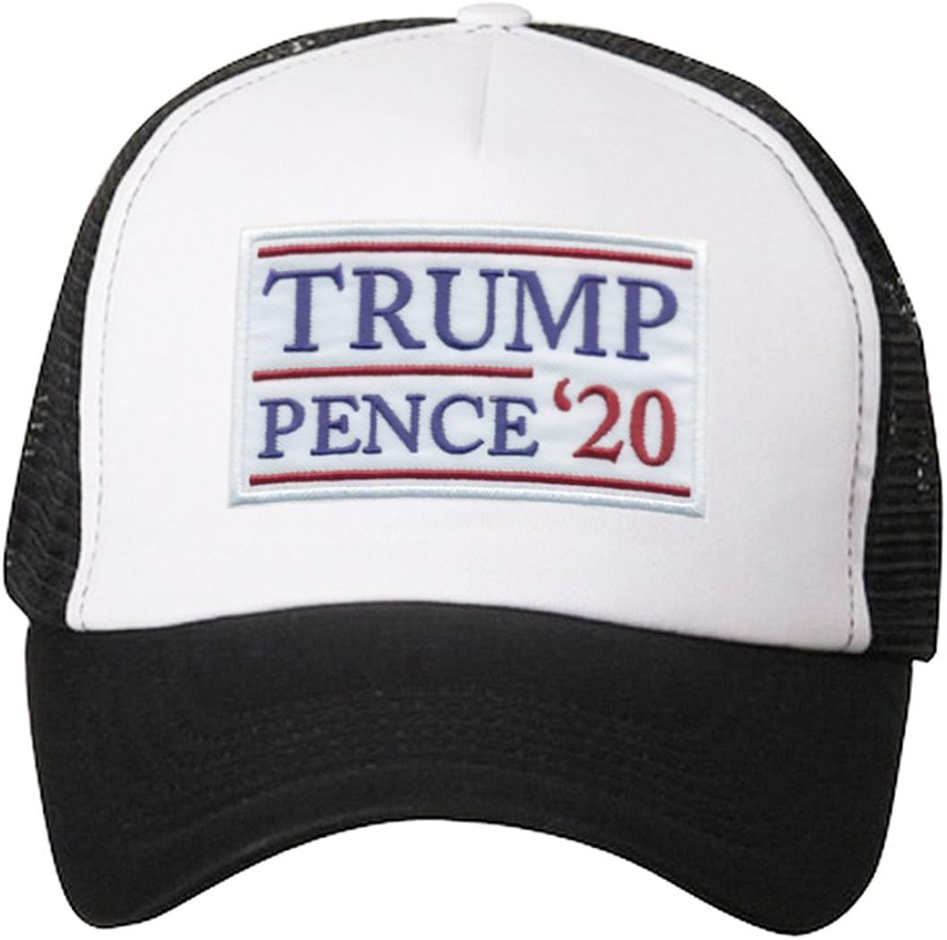 Trump Pence 2020 Trucker Hat White at Amazon Men’s Clothing store