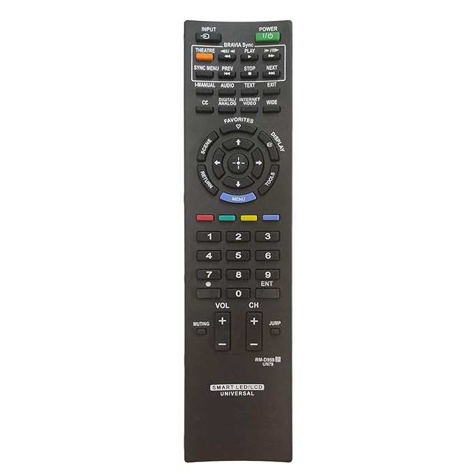 Universal Remote Control for Sony Tv: Amazon.co.uk: Electronics