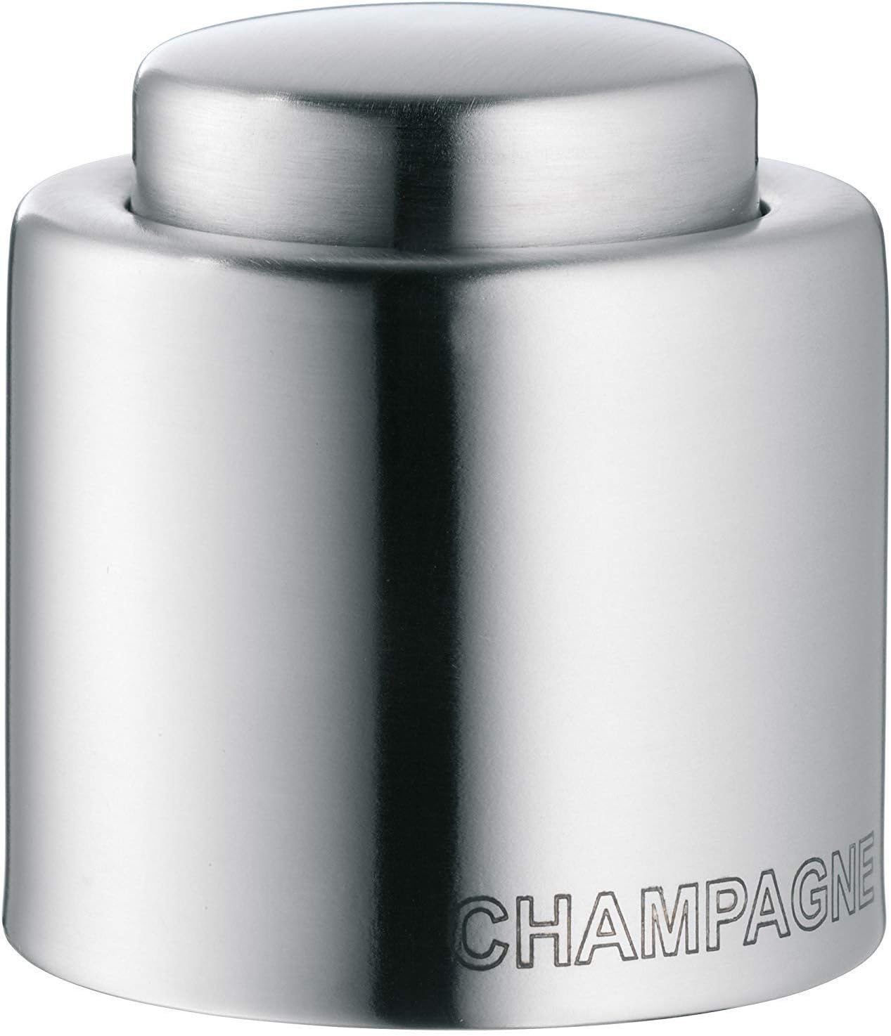 WMF "Clever & More Champagne Bottle Seal, Stainless Steel, Silver ...