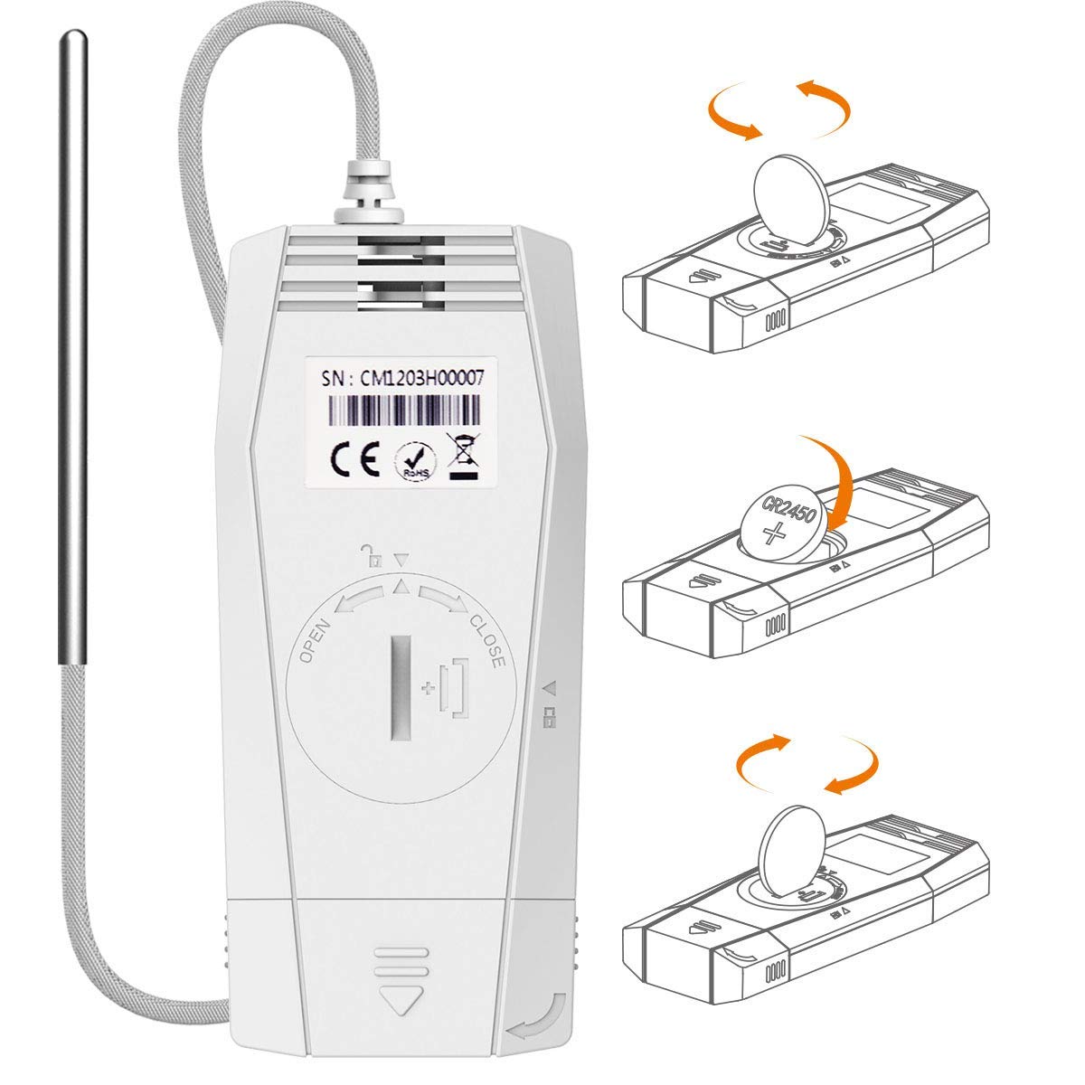 Elitech Tlog 100EL Super Low Temperature Data Logger for Liquid ...