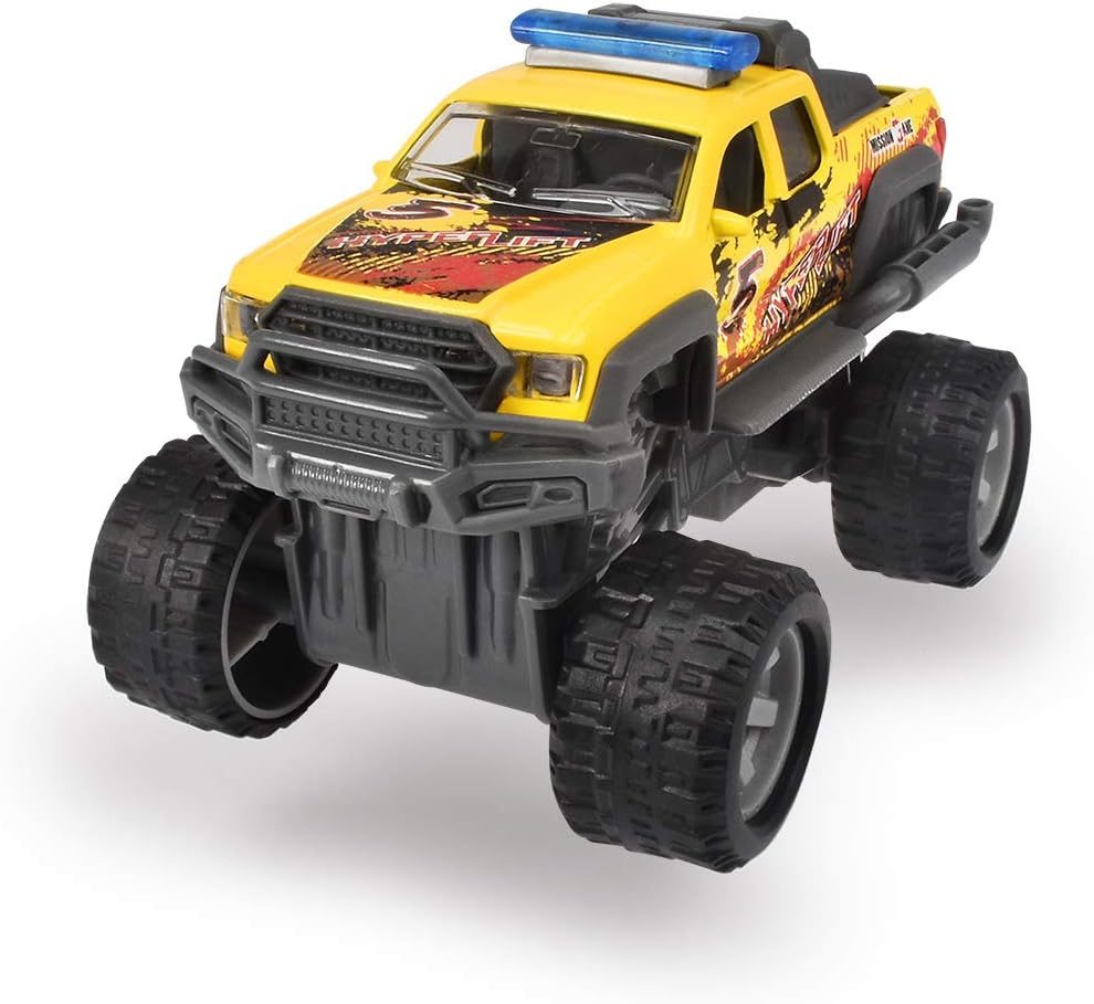 Dickie Toys 203752011 Rally Monster, Spielzeugauto mit Rückzugsmotor ...
