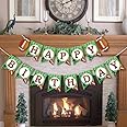 Amazon.com: Football Party Decorations - Happy Birthday Banner, String ...