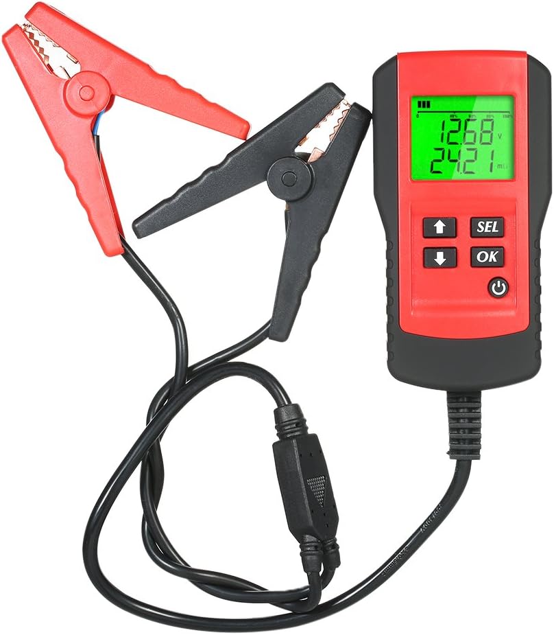 KKmoon 12V LCD Digital Car Battery Analyzer Automotive Vehicle Battery ...