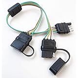 Amazon.com: YaeCCC Universal 4 Way Y-Splitter Plug for Tailgate Light ...