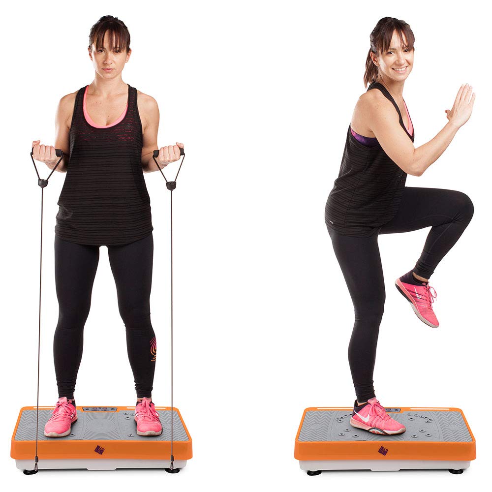 GEM SUNNY Fitness Vibration Plate Oscillating Platform Exercise Machine ...