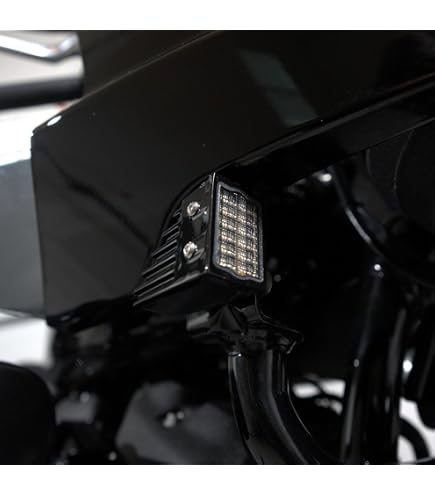 Low Rider St Accessories FWXEOZ Motorcycle Headlight Fairing Vent LED ...