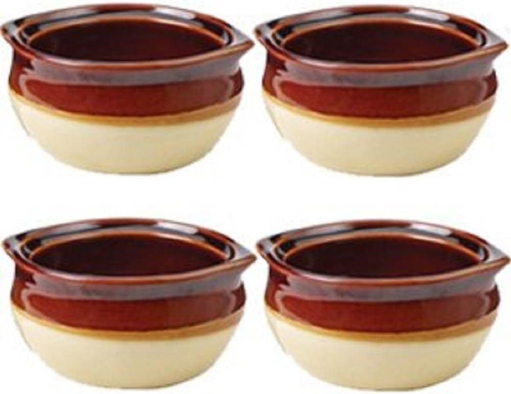 crestware Set de 4 Bols à soupe à l'oignon – 10 G – restaraunt qualité ...