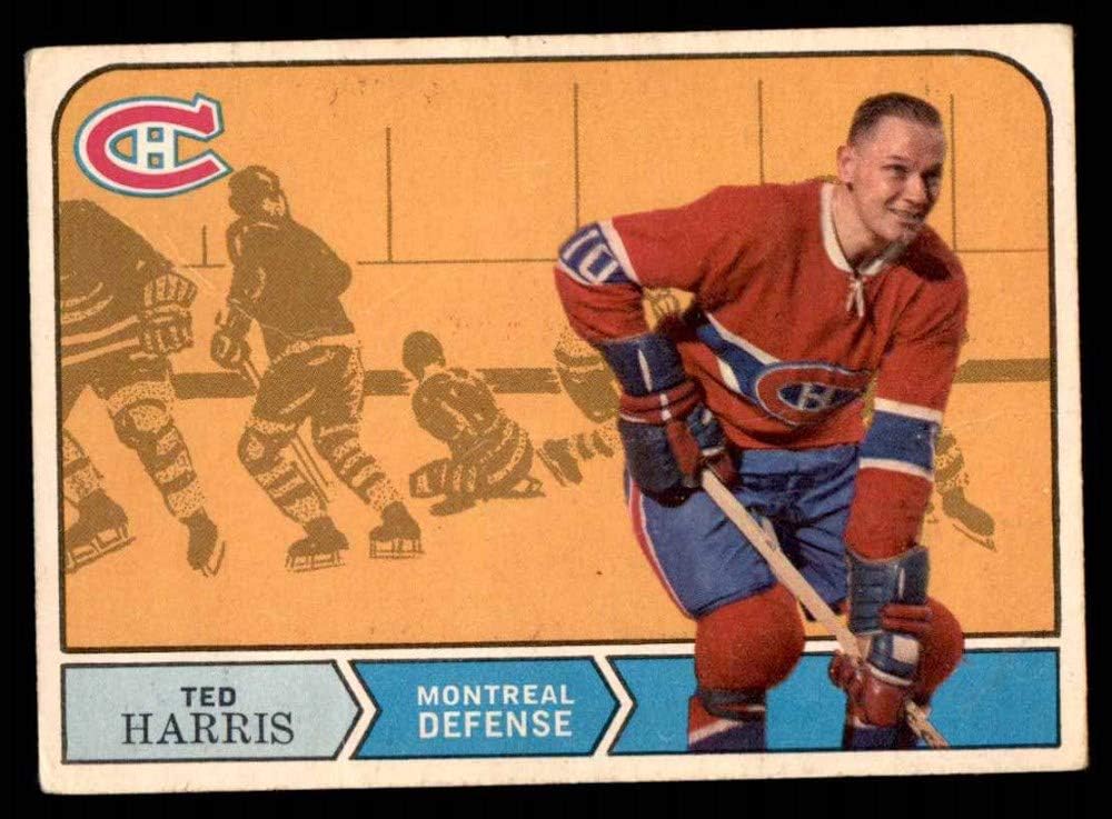 Amazon.com: 1968 O-Pee-Chee # 162 Ted Harris Canadiens (Hockey Card ...