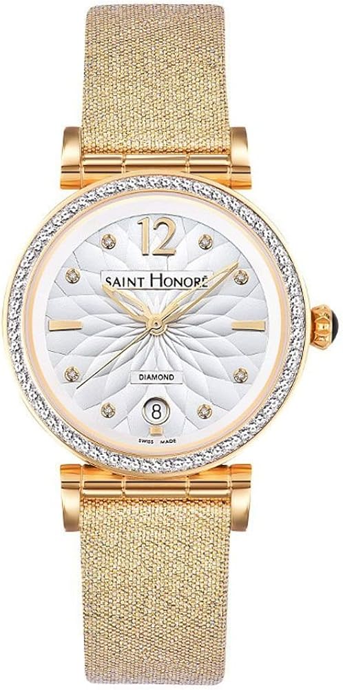 Saint Honoré Women's Analogue Quartz Watch with Stainless Steel Strap ...