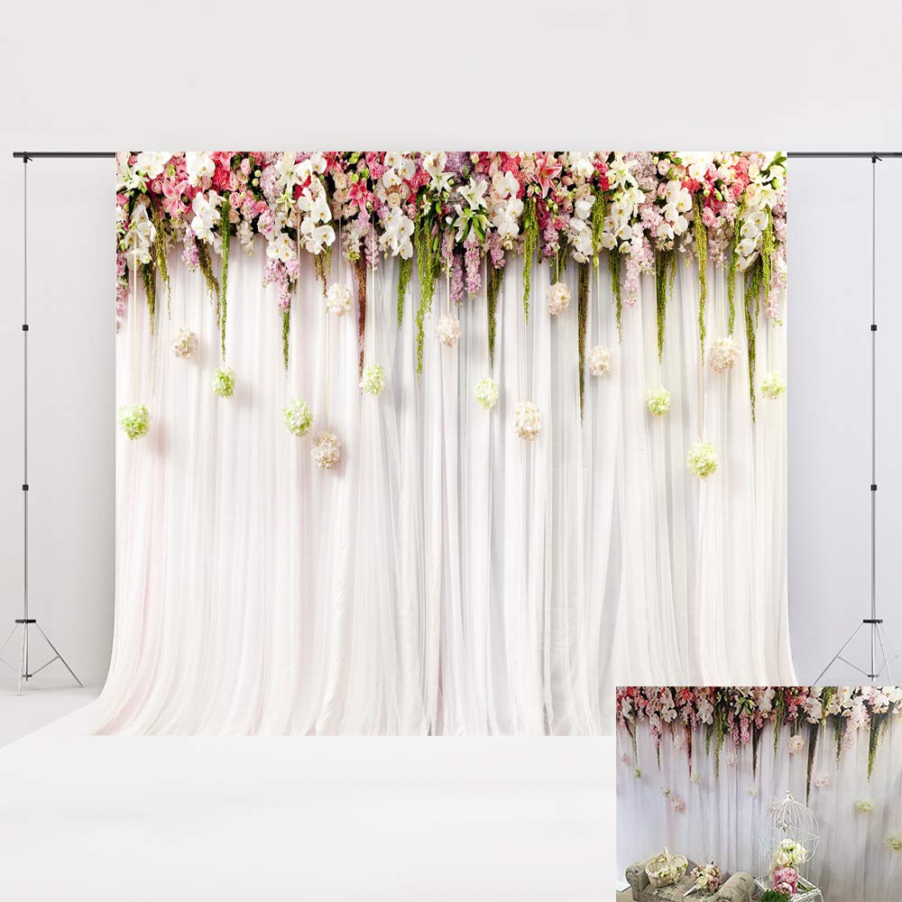 Mua Kate 3x2m Wedding Backdrop Flower Background White Curtain ...