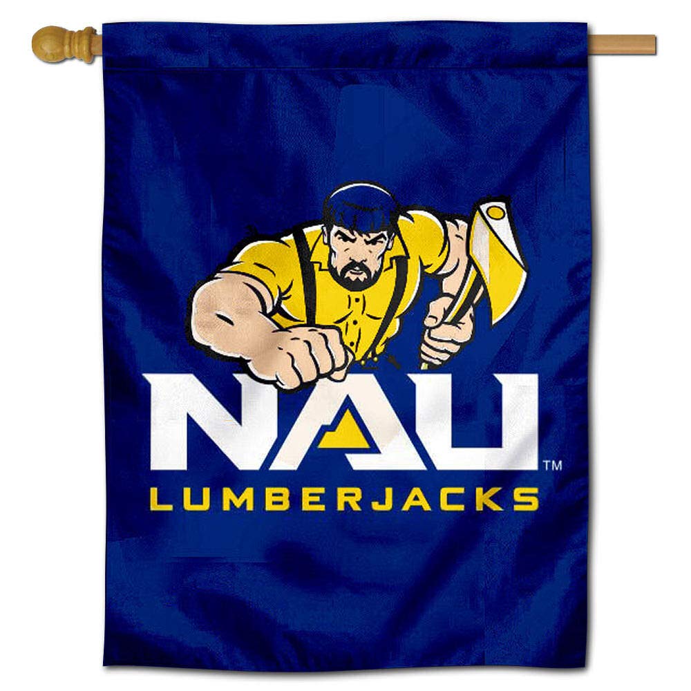 Amazon.com : College Flags and Banners Co. NAU Lumberjacks NAU Double ...