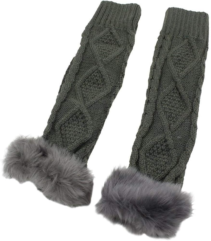 Gauntlets Pulse Warming Gloves Simple Gauntlets Fingerless Women'S ...