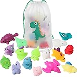 Amazon.com: Prextex Jumbo Slow Rising Dinosaur Squishies (Pack of 2 ...