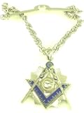 Amazon.com: Cuff-Daddy Freemason Masonic Tie Chain with Box for Masons ...