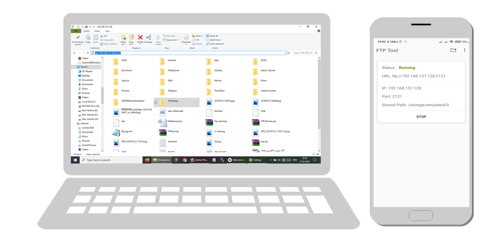 FTP Tool - File Transfer, Ftp Server & Ftp Client:Amazon.com:Appstore ...