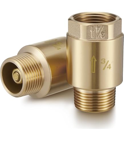 Cash Acme Bf Series Sharkbite Bf1 0101SB Dual Check Valve 1/2 Pex ...