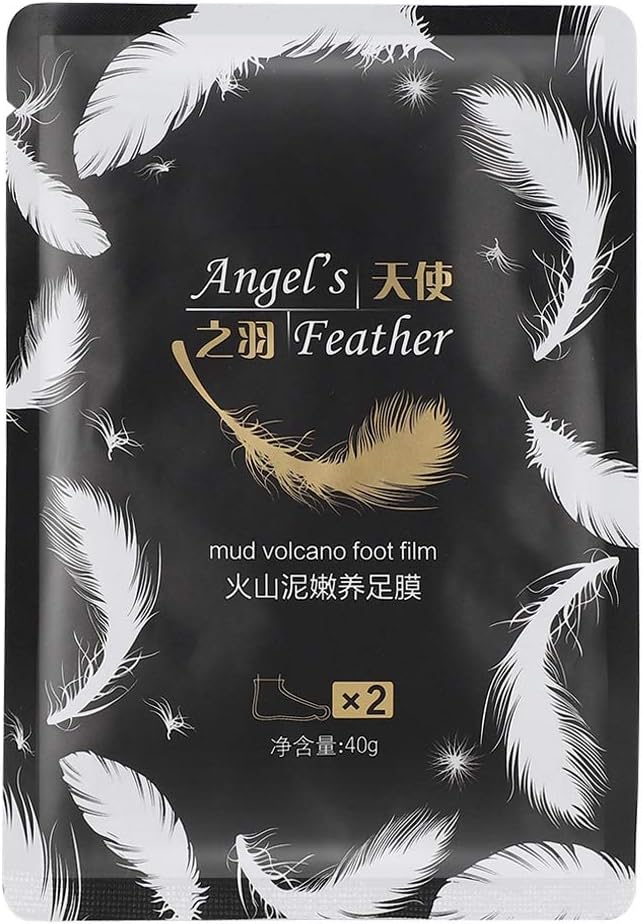 Foot Mask, Full-functional Deeply Moisturizing Volcanic Mud Feet Care ...