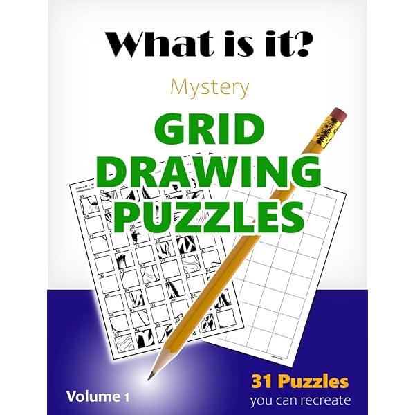 Mystery Grid Art Worksheets