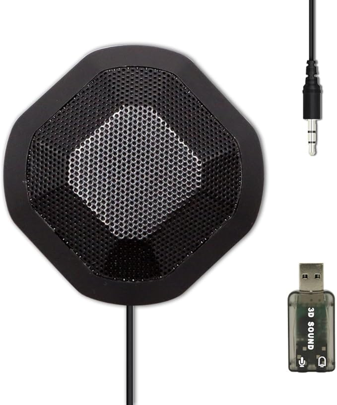 Amazon.com: Conference Table Top Microphone Condenser Boundary ...