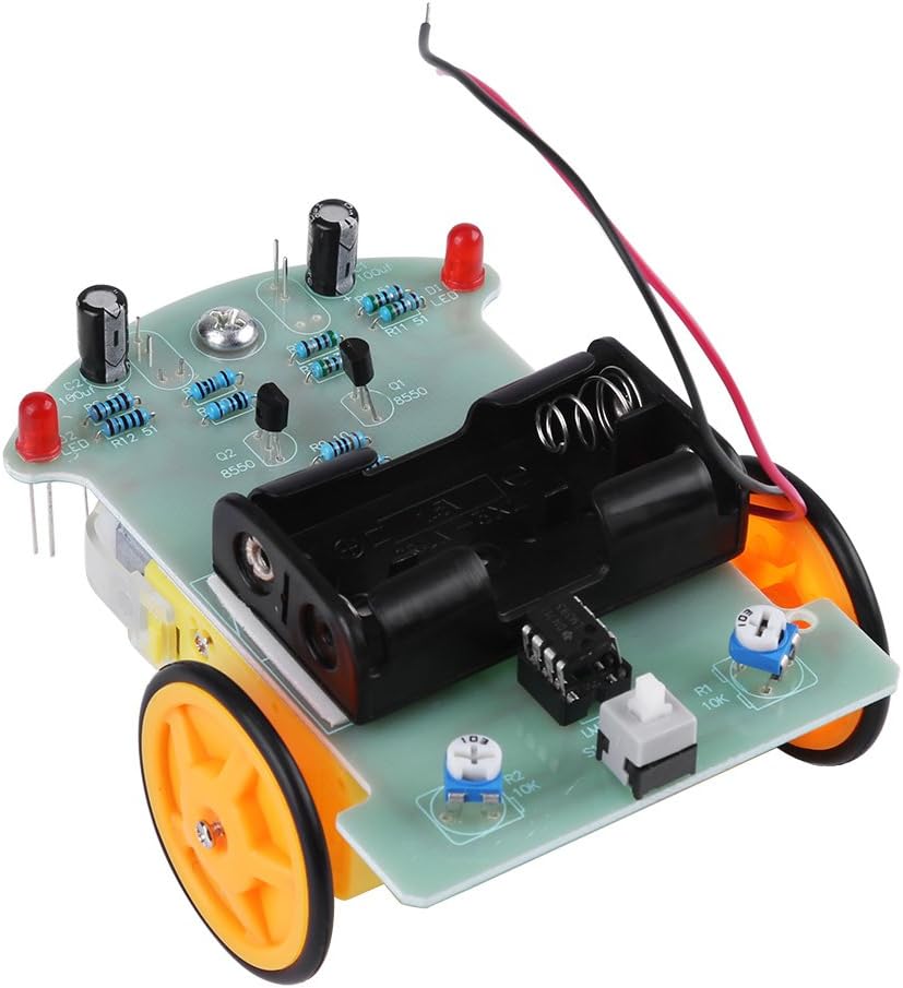 Smart Tracking Car DIY Kit, Dual-channel Voltage Integrated Circuit ...