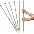 Amazon.com : JPOIP 30 Inch Long Rebar Stakes - 9/16 Inch Diameter Heavy ...