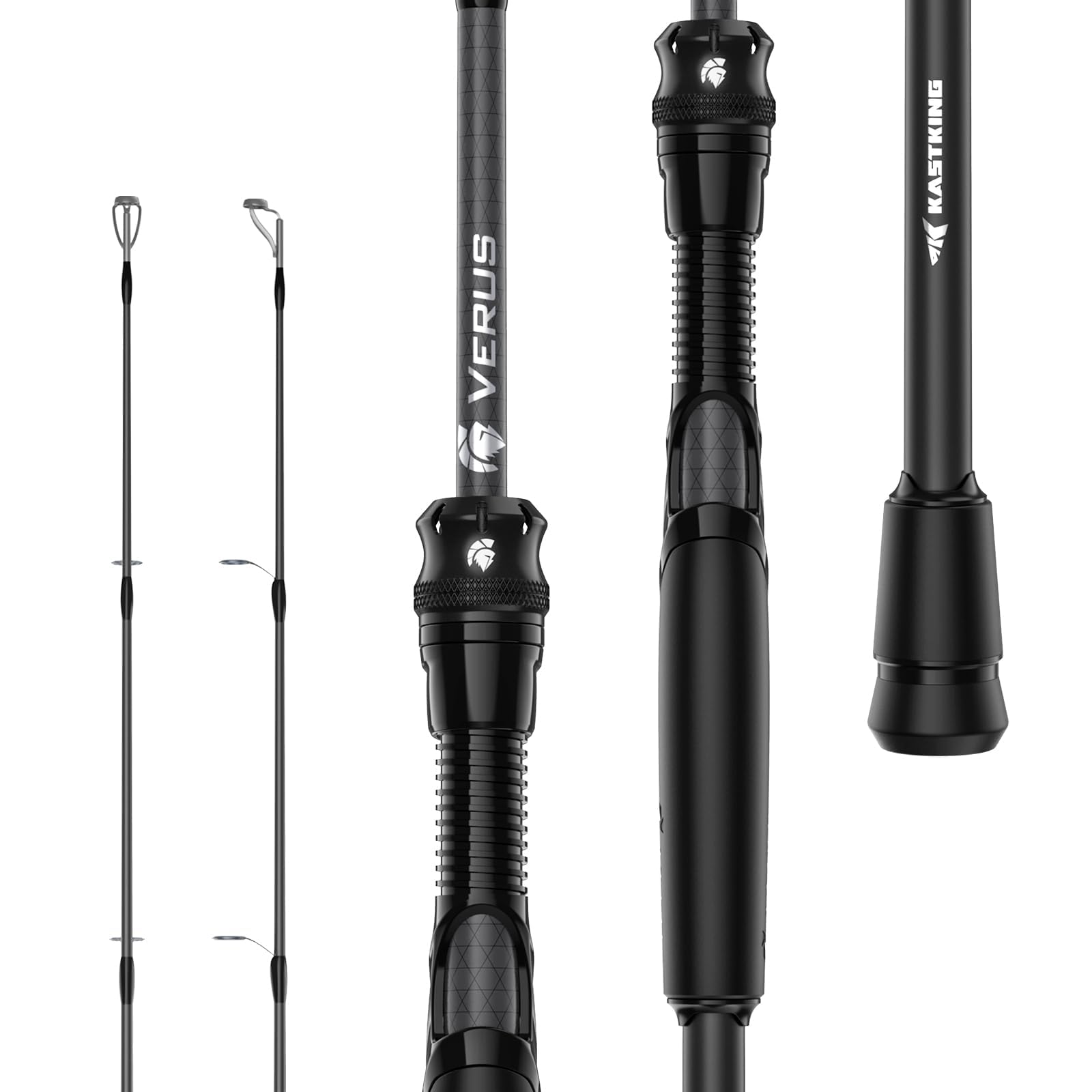 KastKing Verus Performance Spinning & Casting Fishing Rod with Extra ...