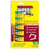 Amazon.com: Super Glue 15175 Mini Single Use Tubes 5-Pack : Industrial ...
