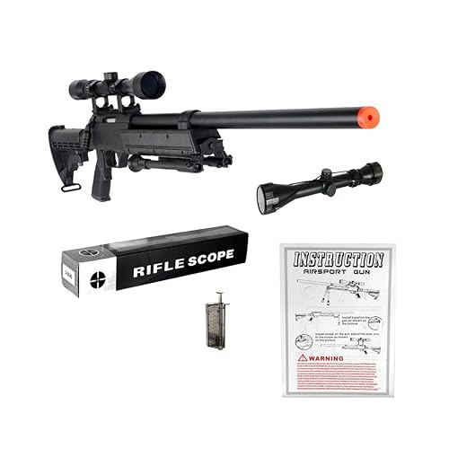 Well Mb06ab Airsoft Bolt Action Sniper Rifle With Scope
