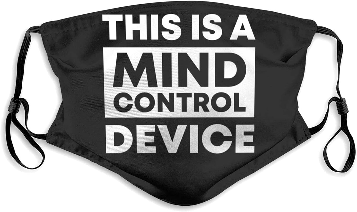 This is A Mind Control Device Outdoor Mask, Protective 5-Layer ...