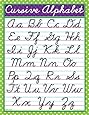 Amazon.com : Teacher Created Resources Modern Cursive Chart, Multi ...