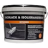 Lugato Schwarzer Blocker Schutzlack 10 l - Bitumenanstrich für Dach und ...