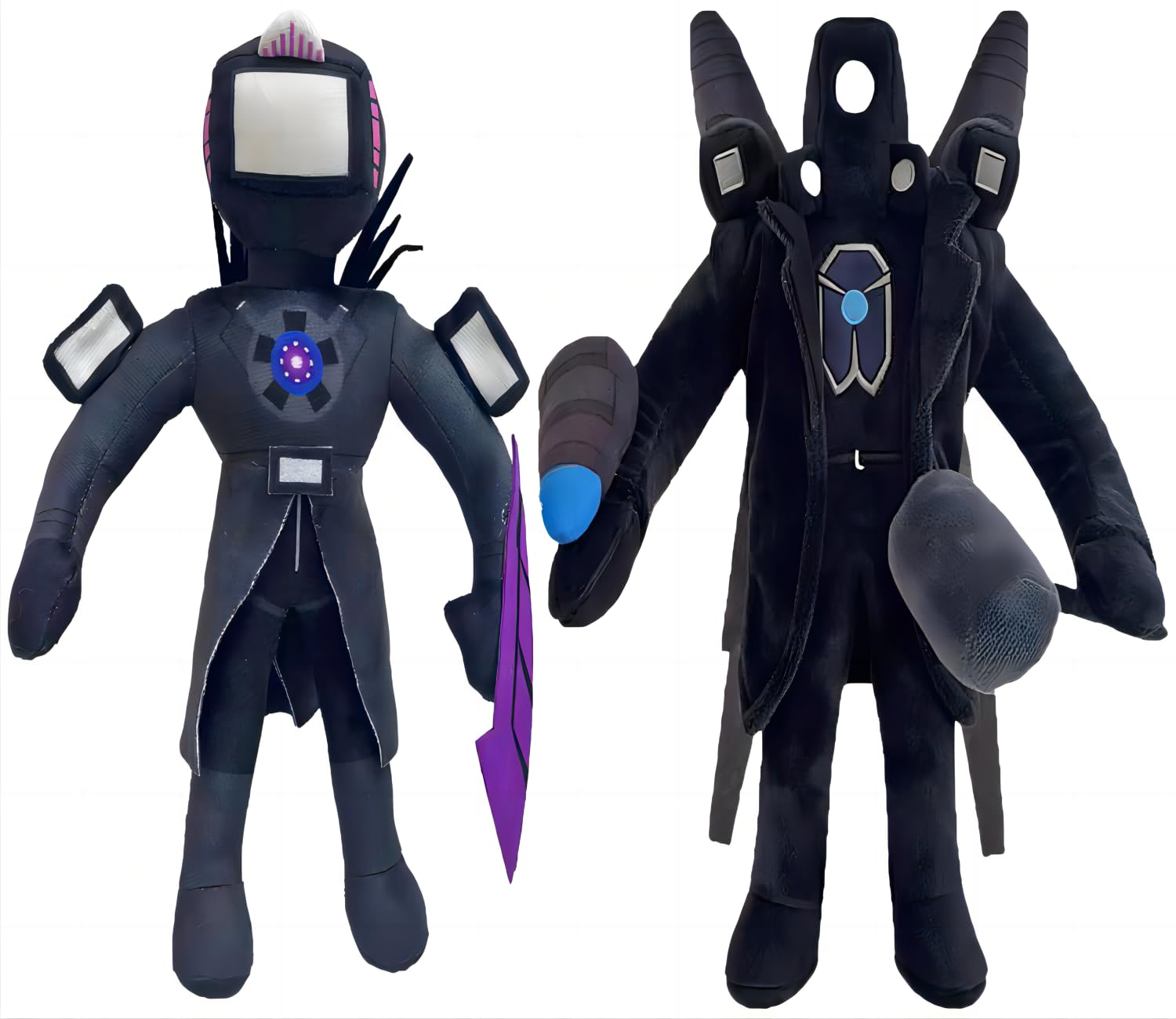 Mua 2 Pcs Skibidi Toilet Plush Toy,Titan Tv Man Plush,Cameraman ...