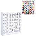 Amazon.com: SANFURNEY 49 Holes Craft Paint Organizer Holder Vertical ...