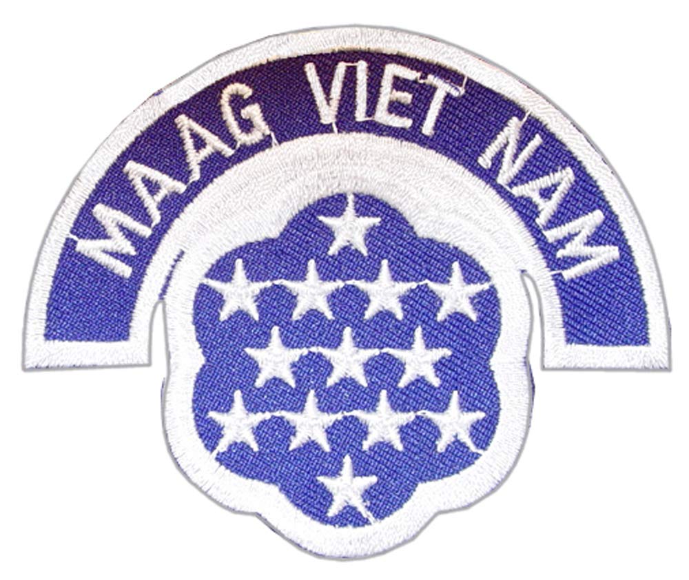 United States Military Assistance Advisory Group MAAG Vietnam Patch ...