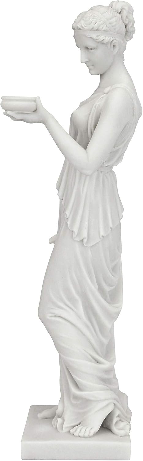 Design Toscano Hebe Greek Goddess of Youth Figurine Statue, Small, 29 ...