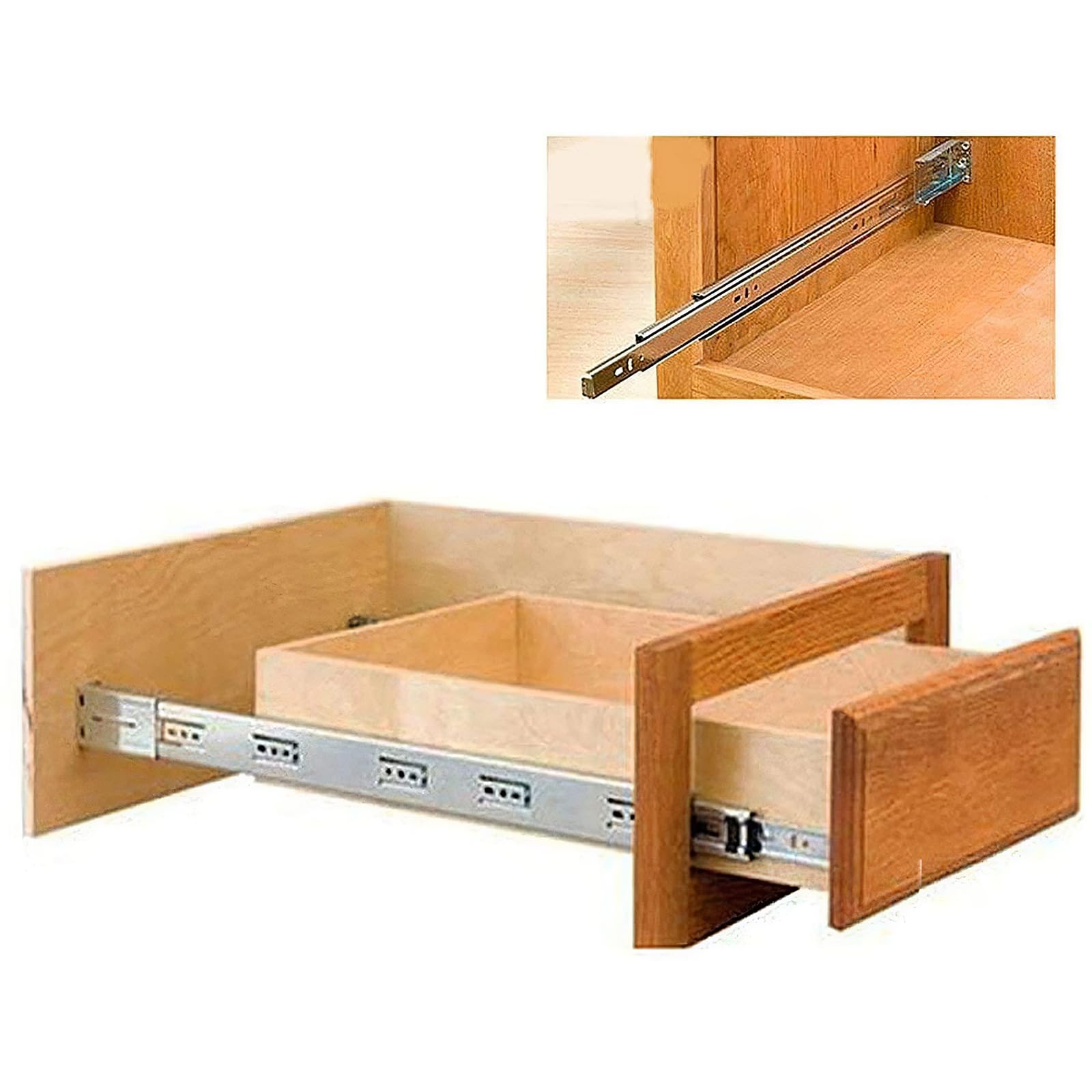 LONTAN Rear Mounting Brackets For Drawer Slide Mounting Brackets 5 ...