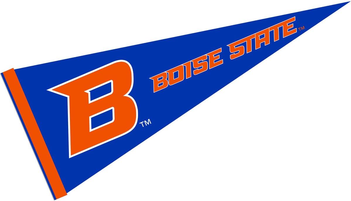 Amazon.com : College Flags & Banners Co. Boise State B Logo Pennant ...