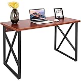 Amazon.com: Yaheetech Computer Desk PC Laptop Cart Workstation Writing ...