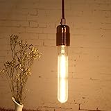 LED Rustika Filament Edison Glühbirne 4W E27 Gold: Amazon.de: Elektronik