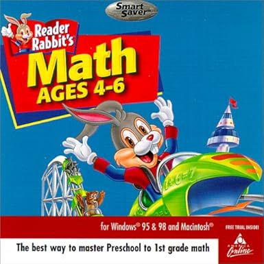 Amazon.com: Reader Rabbit Math Adventure Ages 4-6 (Jewel Case) [OLD ...