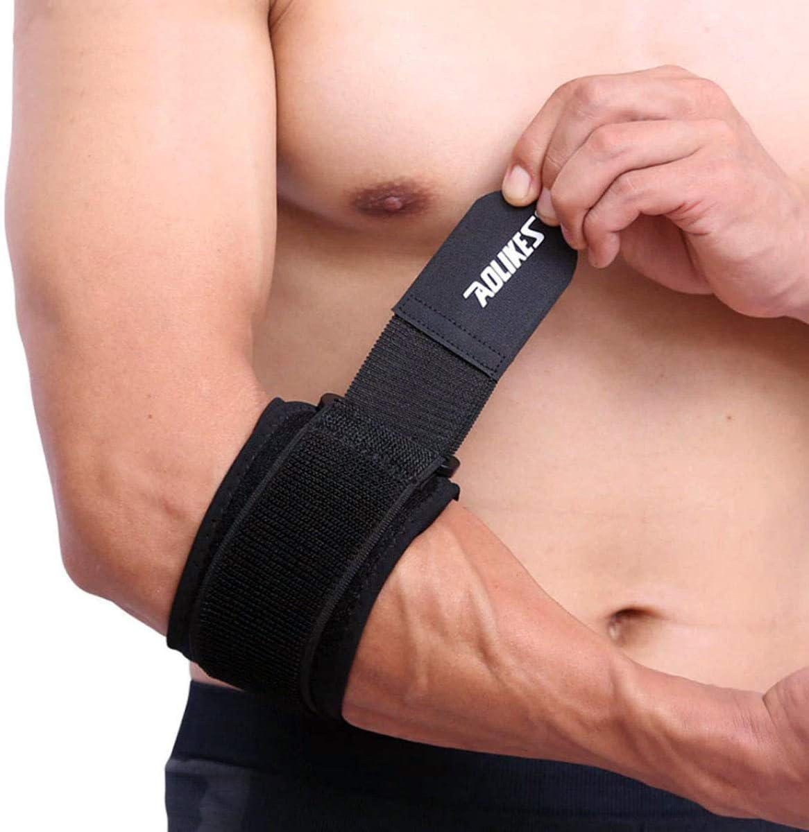 Codera Deportiva Ortopédica Para Codo de Tenista o Golfista. Brinda Soporte y Compresion ...