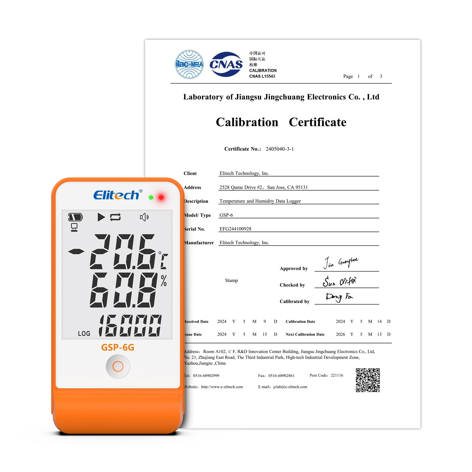 Mua Elitech Digital Temperature Humidity Data Logger Pharmacy ...