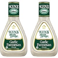 Amazon.com : Ken's Steak House Garlic Parmesan Dressing (16 Ounce ...
