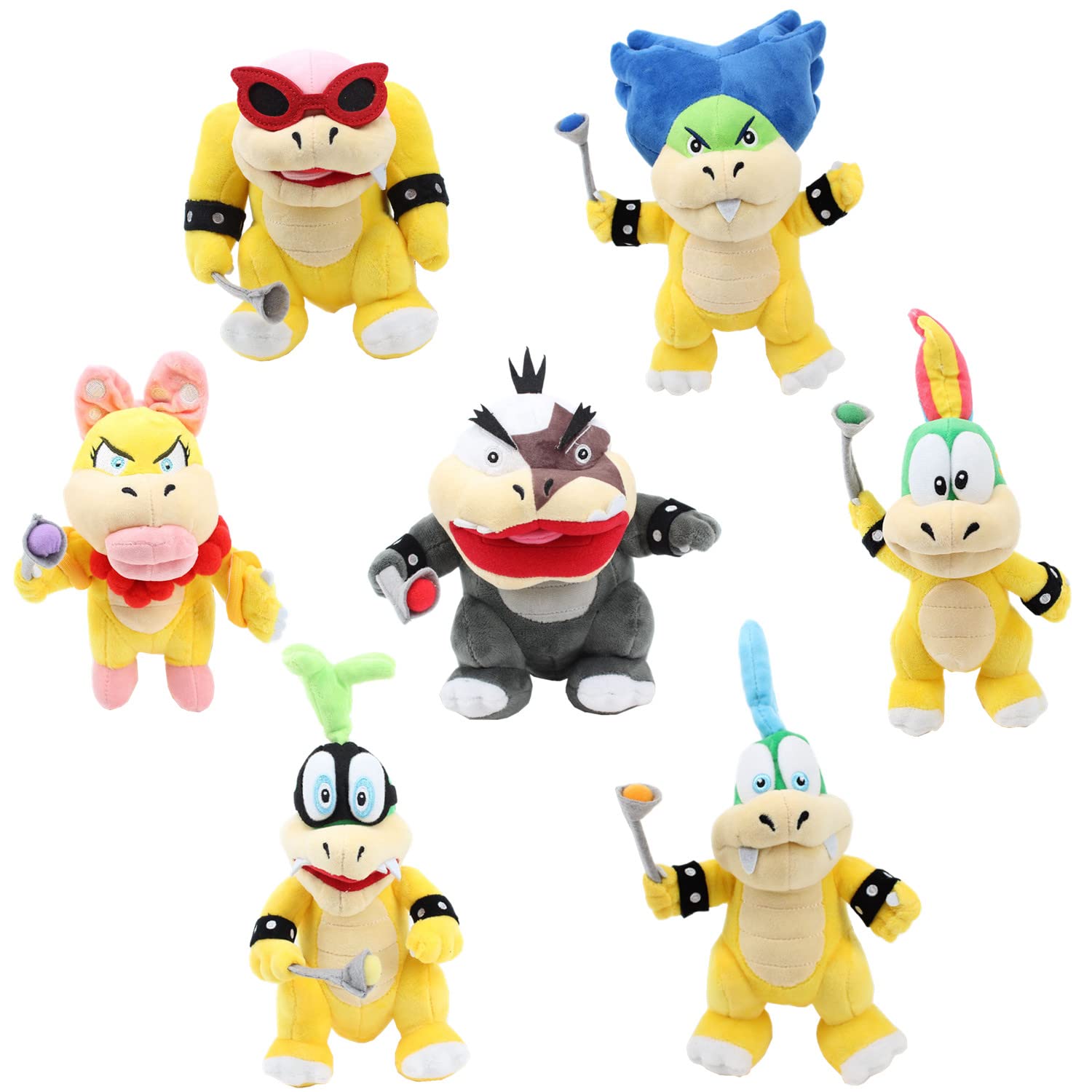 Mua Anime Koopalings Larry Lemmy Iggy Wendy Ludwig Morton Roy Plush Toy ...